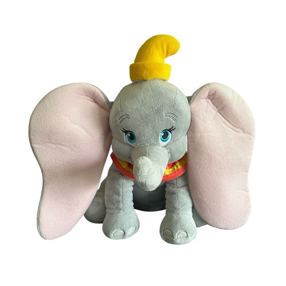 Disney | Toys | Disney Dumbo Elephant 35 Inch Gray Plush Stuffed Animal ...